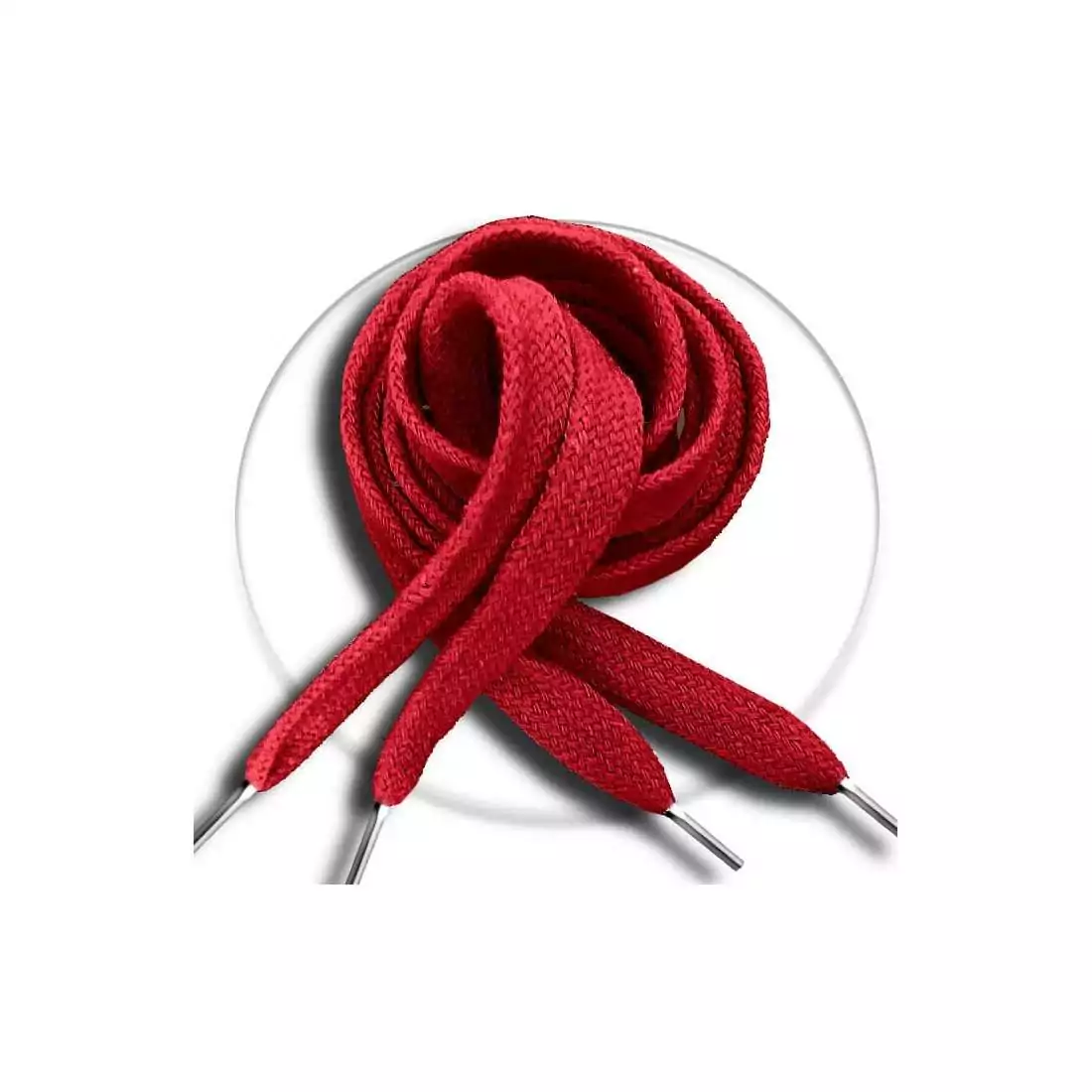 Red thick cotton laces•Shoelaces made in France store : 600 models on line